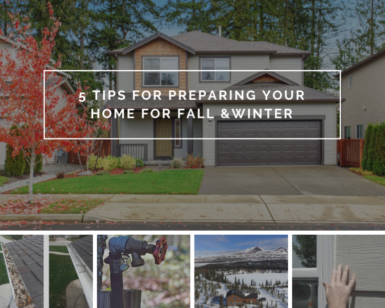 5 Tips to Get Your Home Ready for Fall and Winter - Pacific Homes